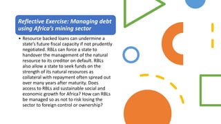 Mining, Domestic revenue mobilisation, Women. | PPT