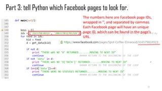 Curiosity Bits Python Tutorial: Mining Facebook Fan Page - getting ...