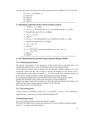 Mining frequent itemsets (mfi) over | PDF