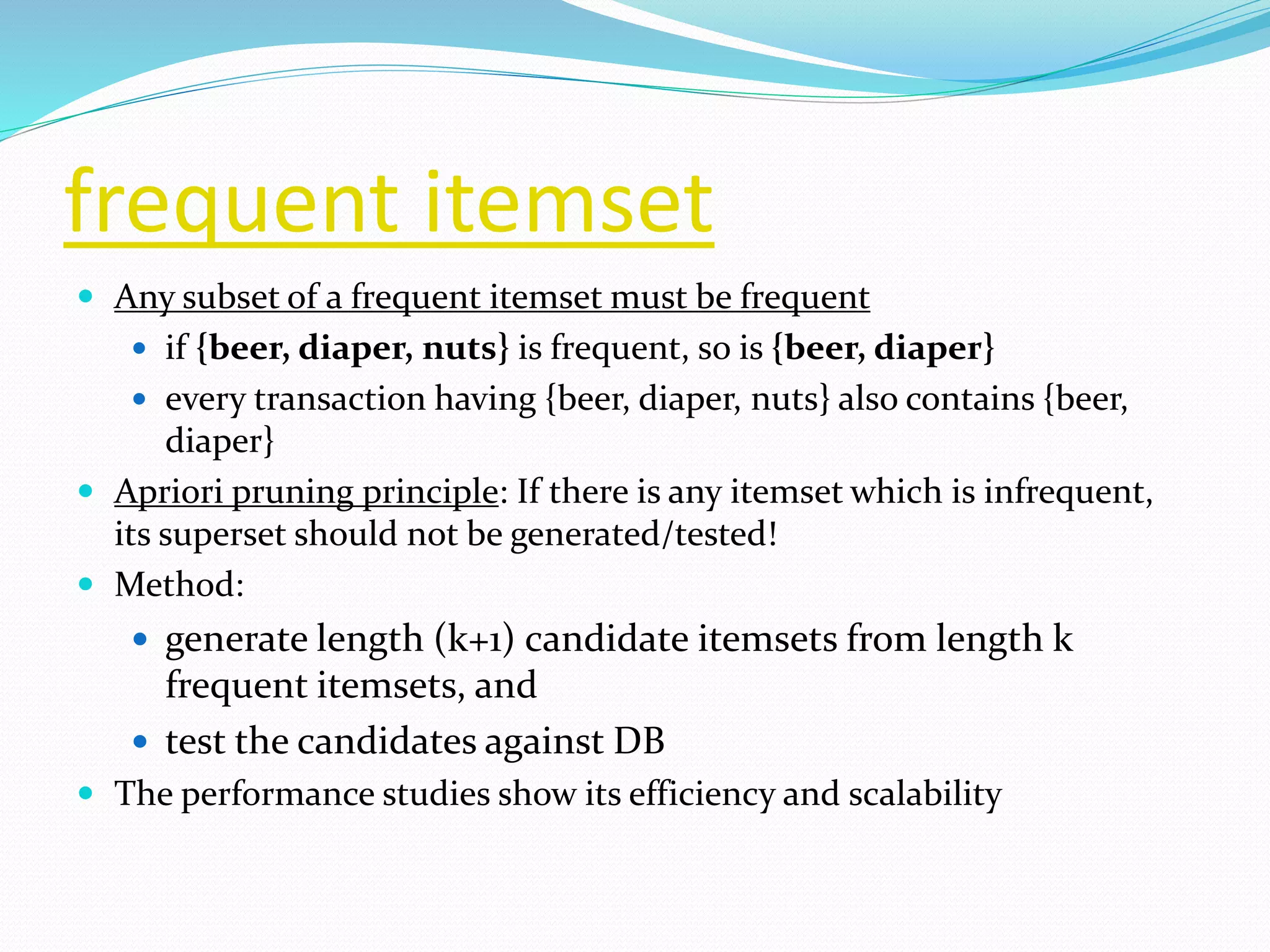 Mining Frequent Patterns Association Ppt