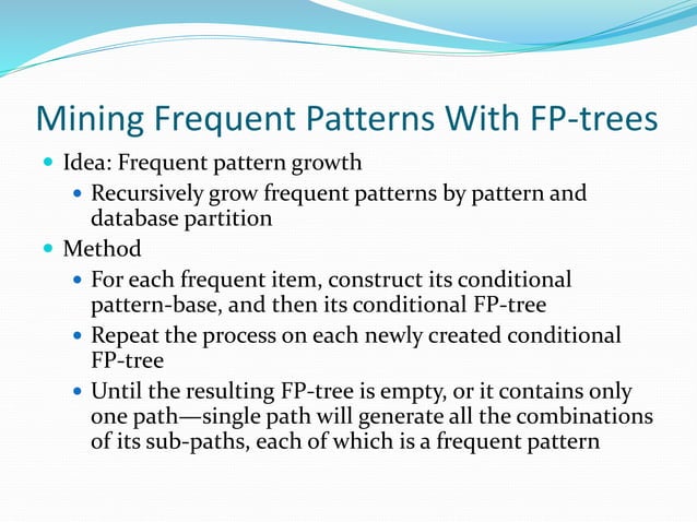 Mining frequent patterns association | PPT