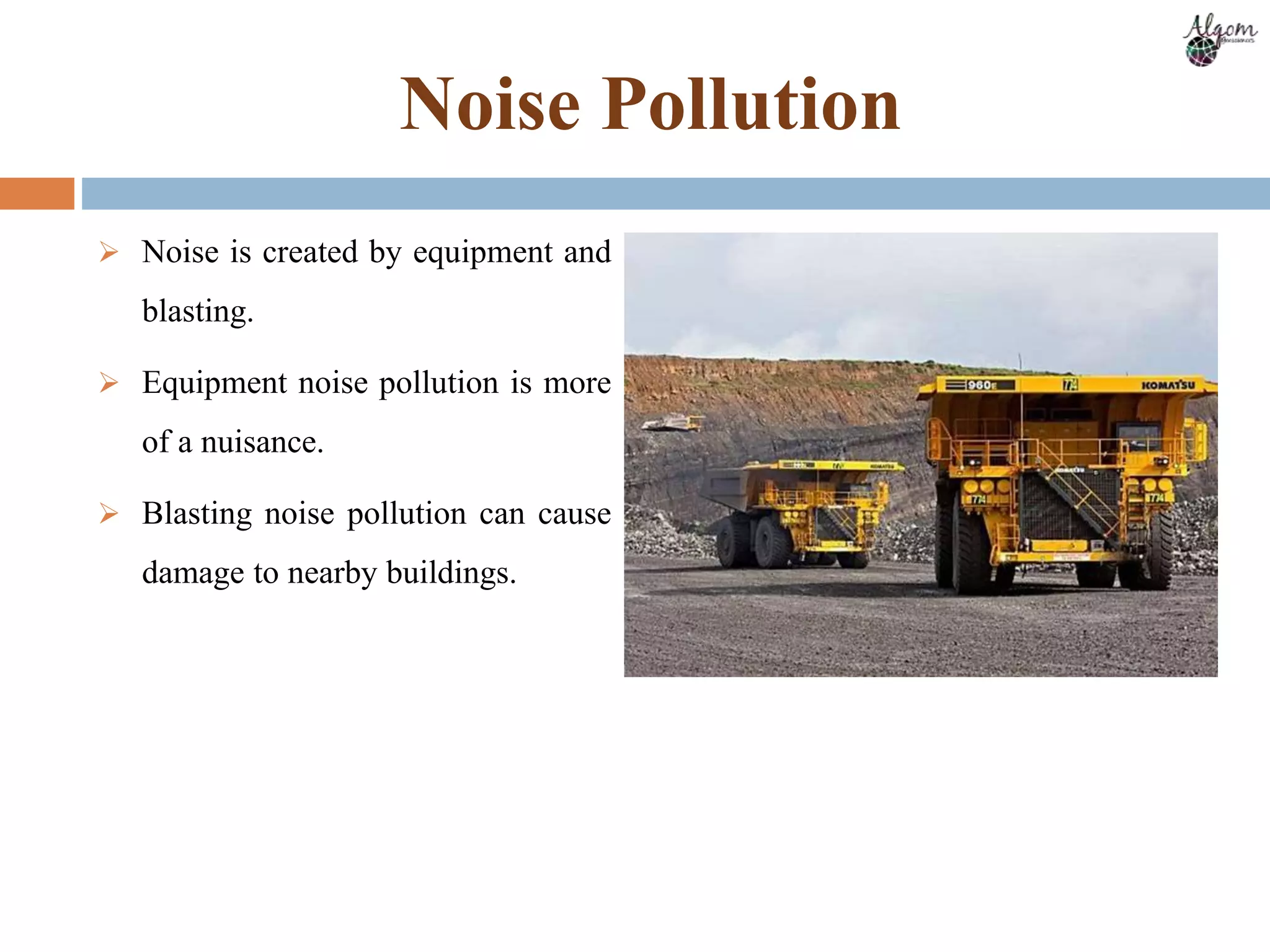 Environmental Impacts of Mining and Mitigation Measures | PPT