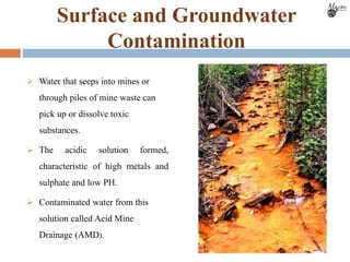 Environmental Impacts of Mining and Mitigation Measures | PPT