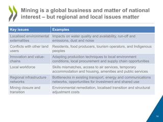Mining, indigenous and regional development | PPT