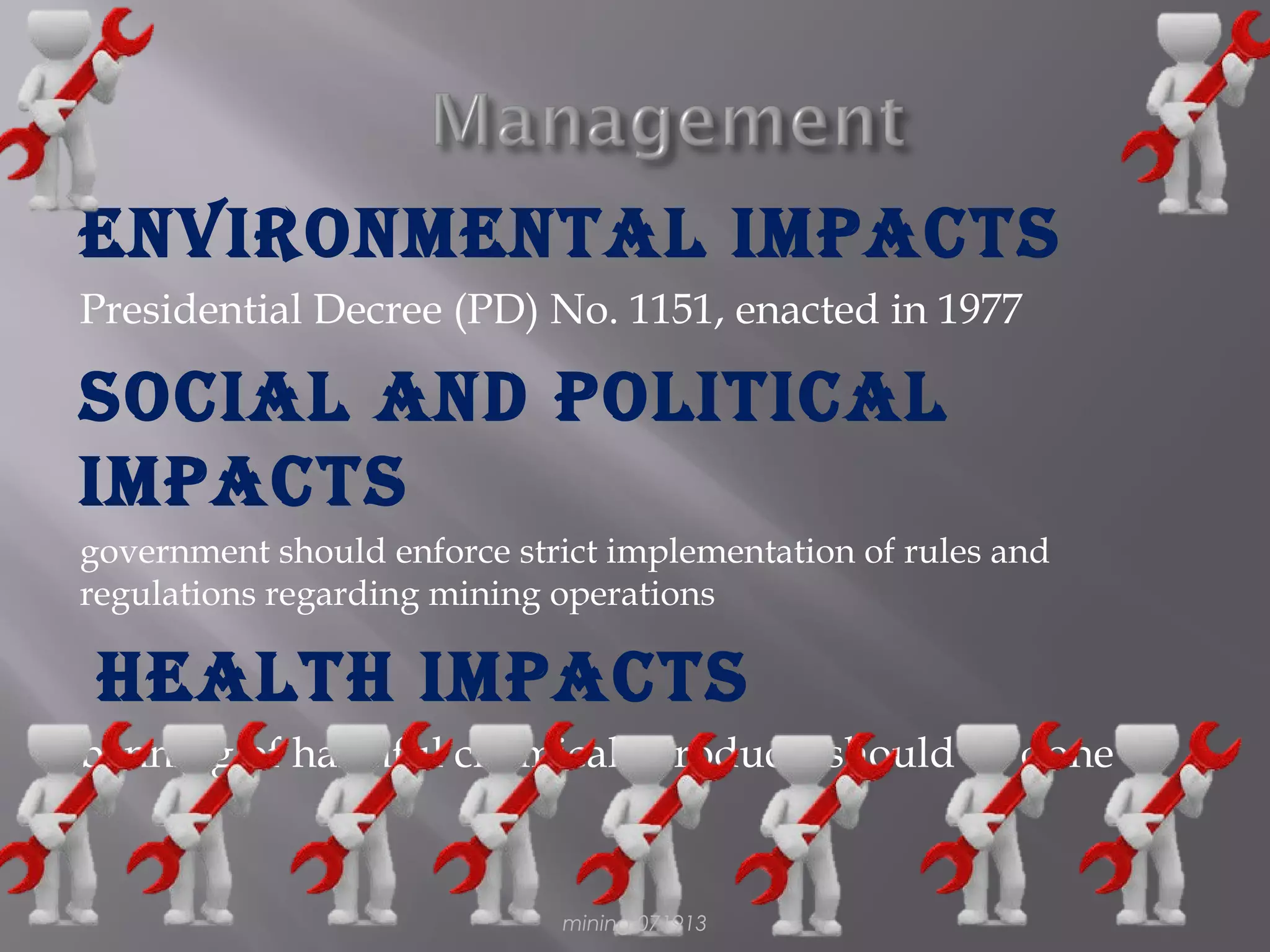 Mining industry in the philippines-types and problems | PPT