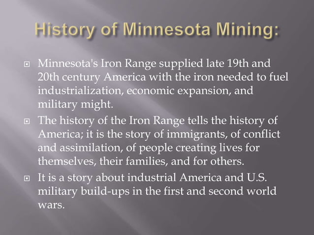 Mining in minnesota | PPT