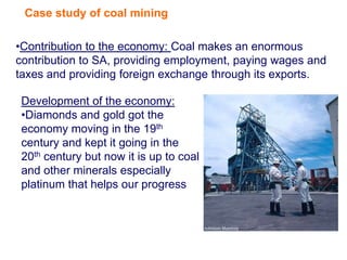 Mining in SA | PPTX