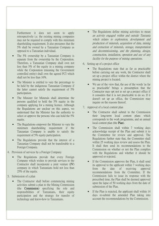 Mining Local Content Regulations | PDF | Developmental Sites | Real Estate