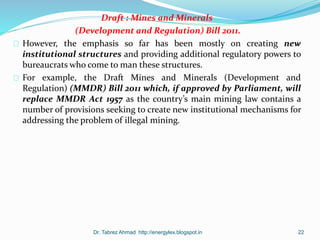 Mining law | PPTX