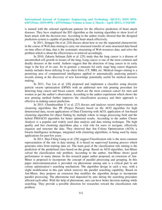 Mining lung cancer data and other diseases data using data mining techniques | PDF