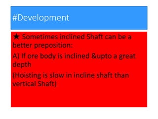 Underhand stoping method | PPT