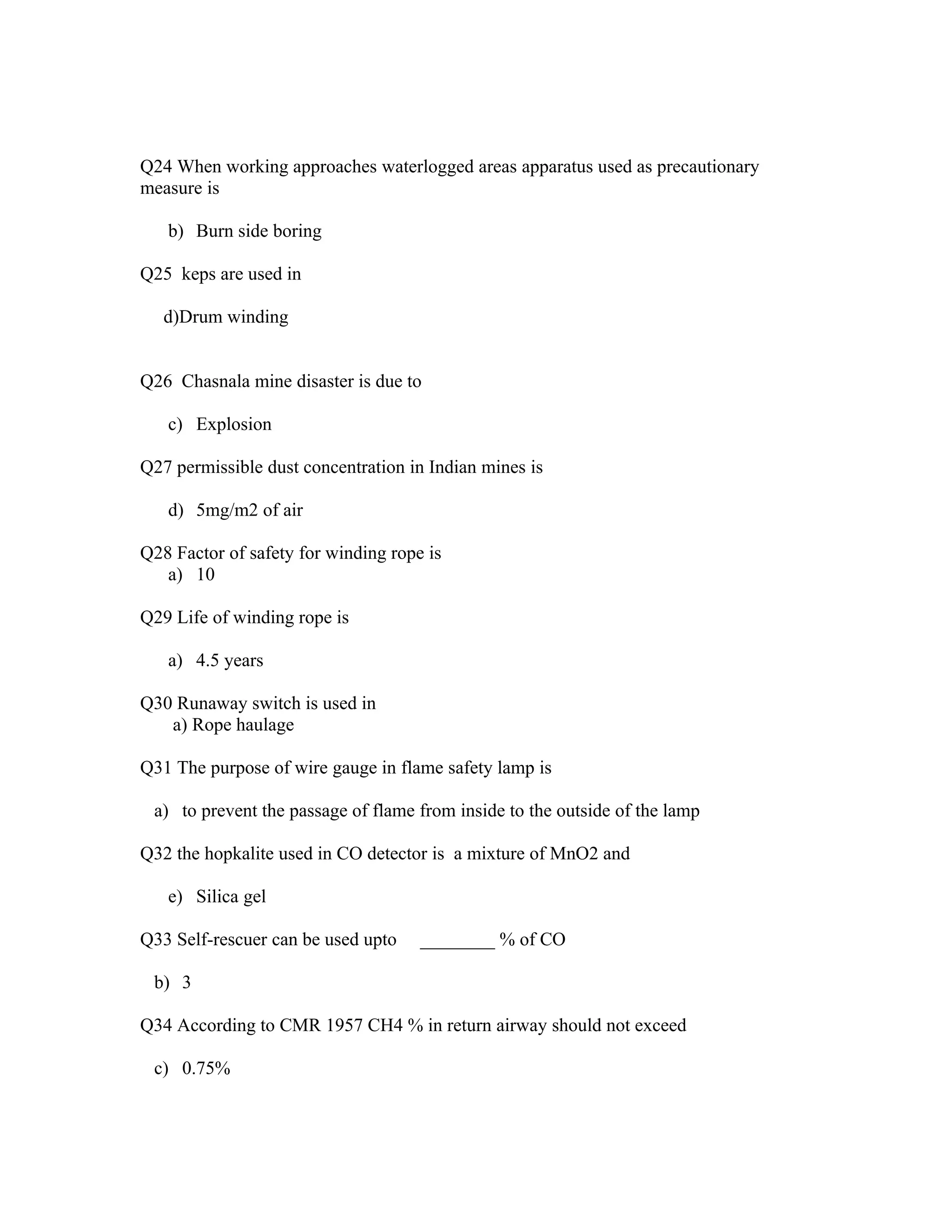 Mining objective answers | DOC