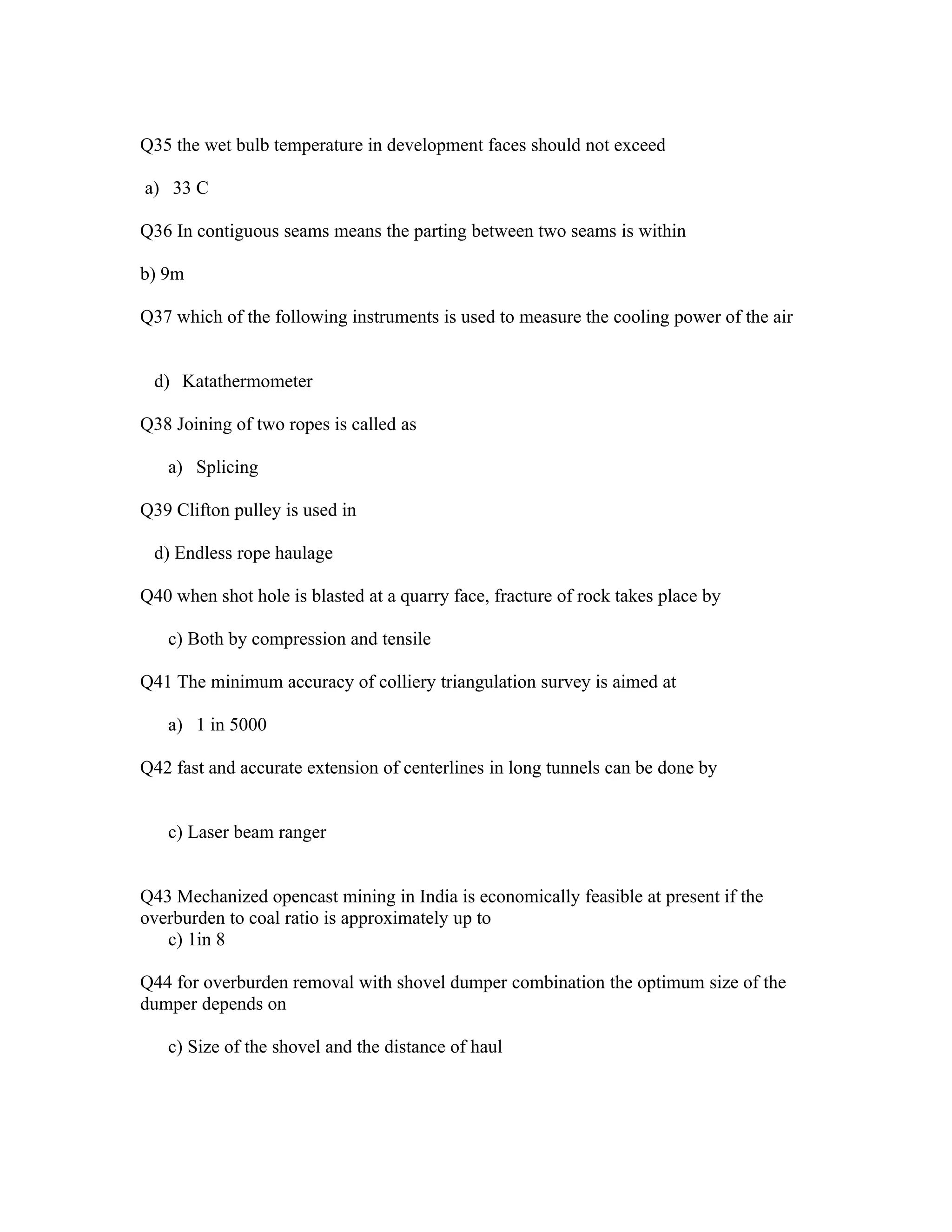 Mining objective answers | DOC