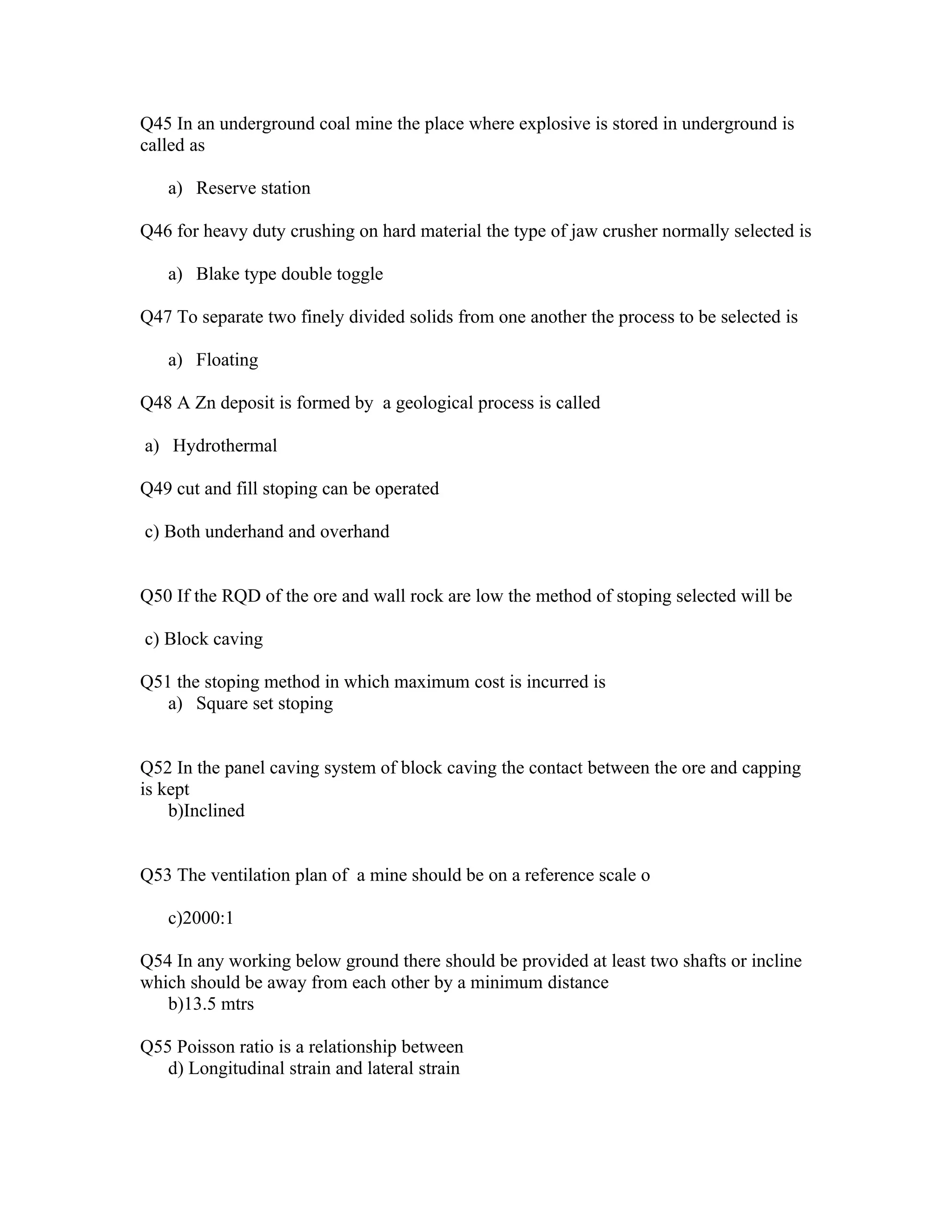 Mining objective answers | DOC