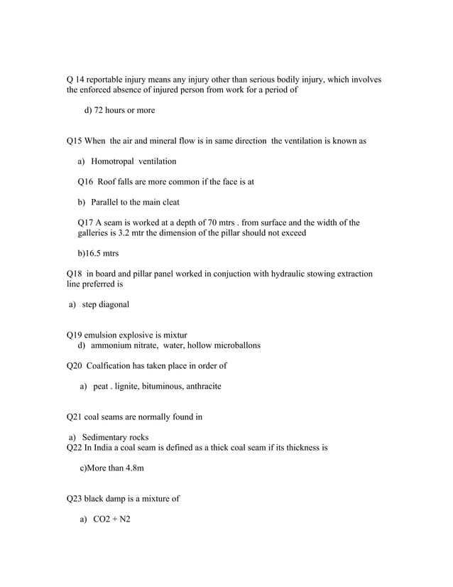 Mining objective answers | DOC