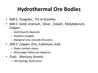 Mining of hydrothermal deposits | PPT