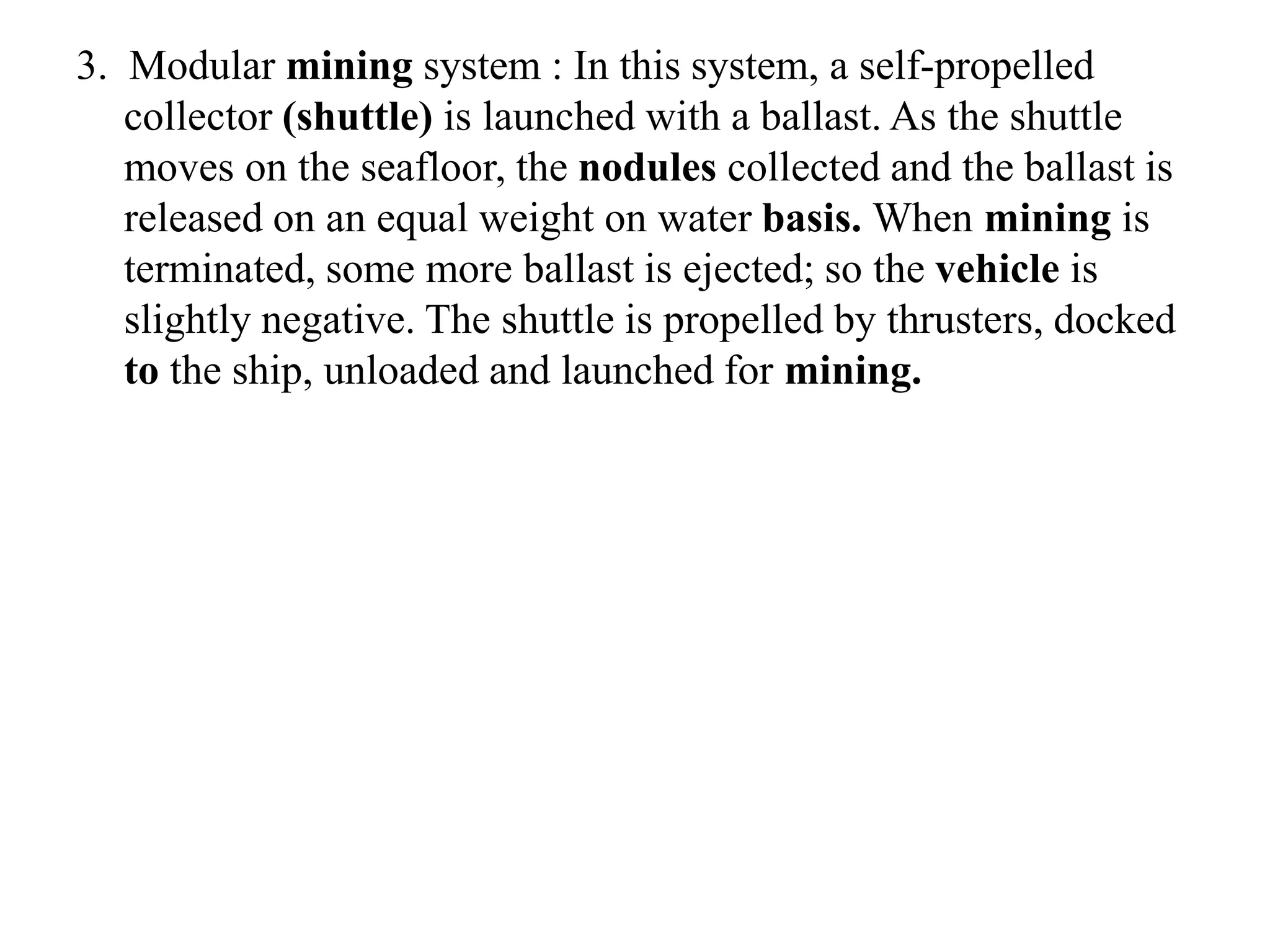 Mining of manganese nodules from sea floor | PPTX