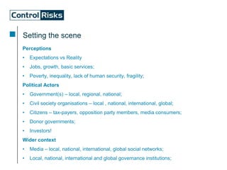 African mining: risks and rewards - Markus Weimer, Control Risks | PPT