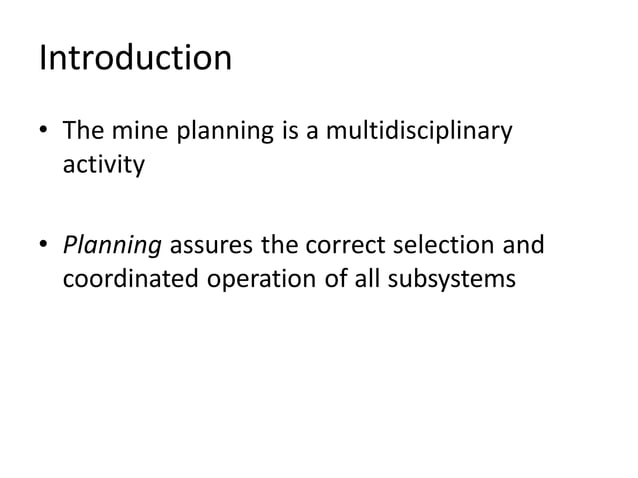 Mining Operation and Estimation planning.pptx