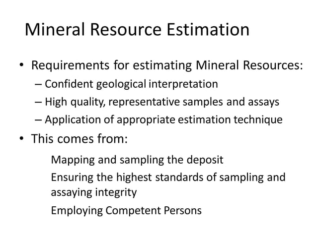 Mining Operation and Estimation planning.pptx
