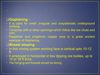 Mining ppt 2014 | PPTX