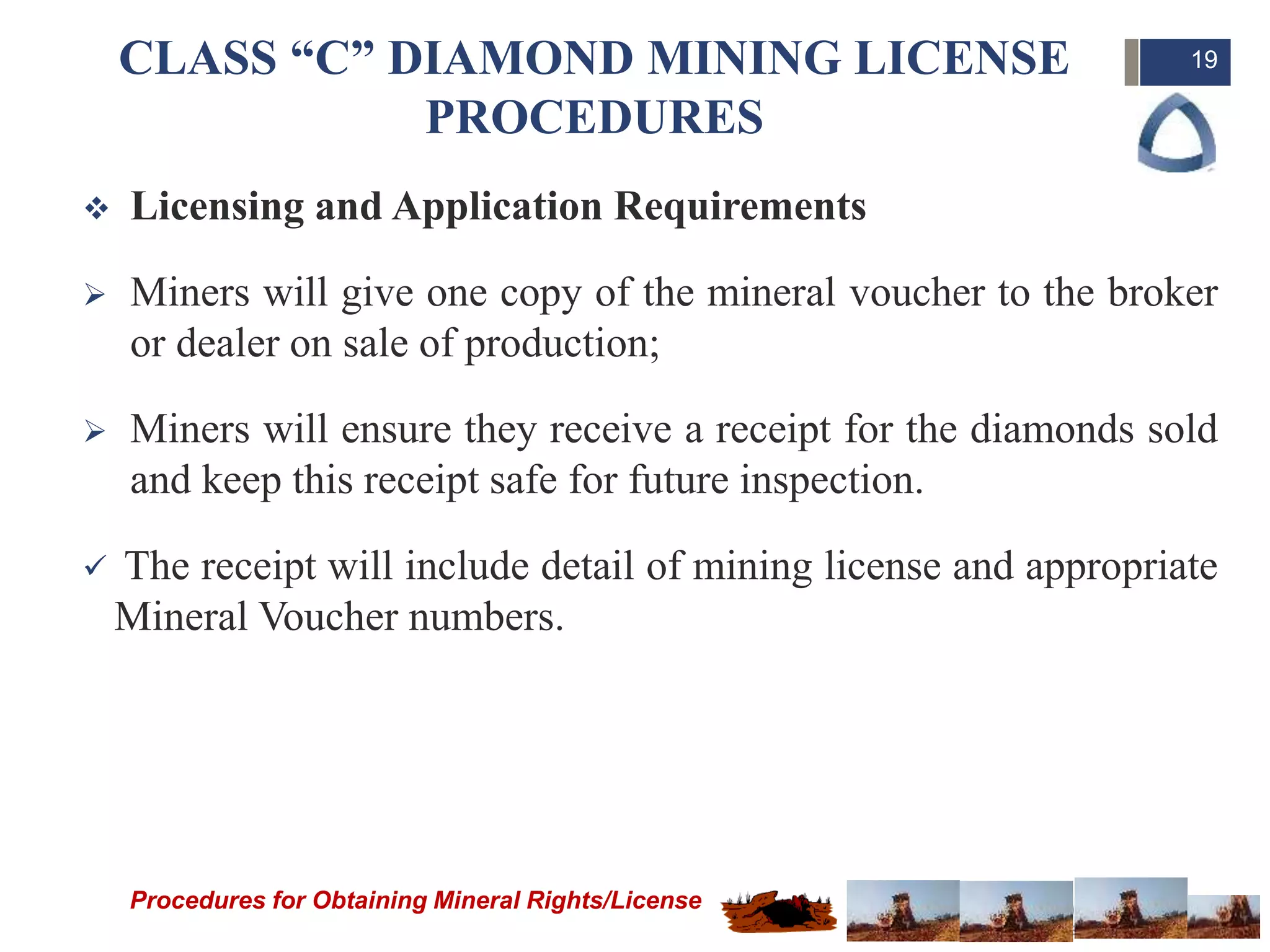 Procedures of Obtaining Mining Rights/License in Liberia | PPTX
