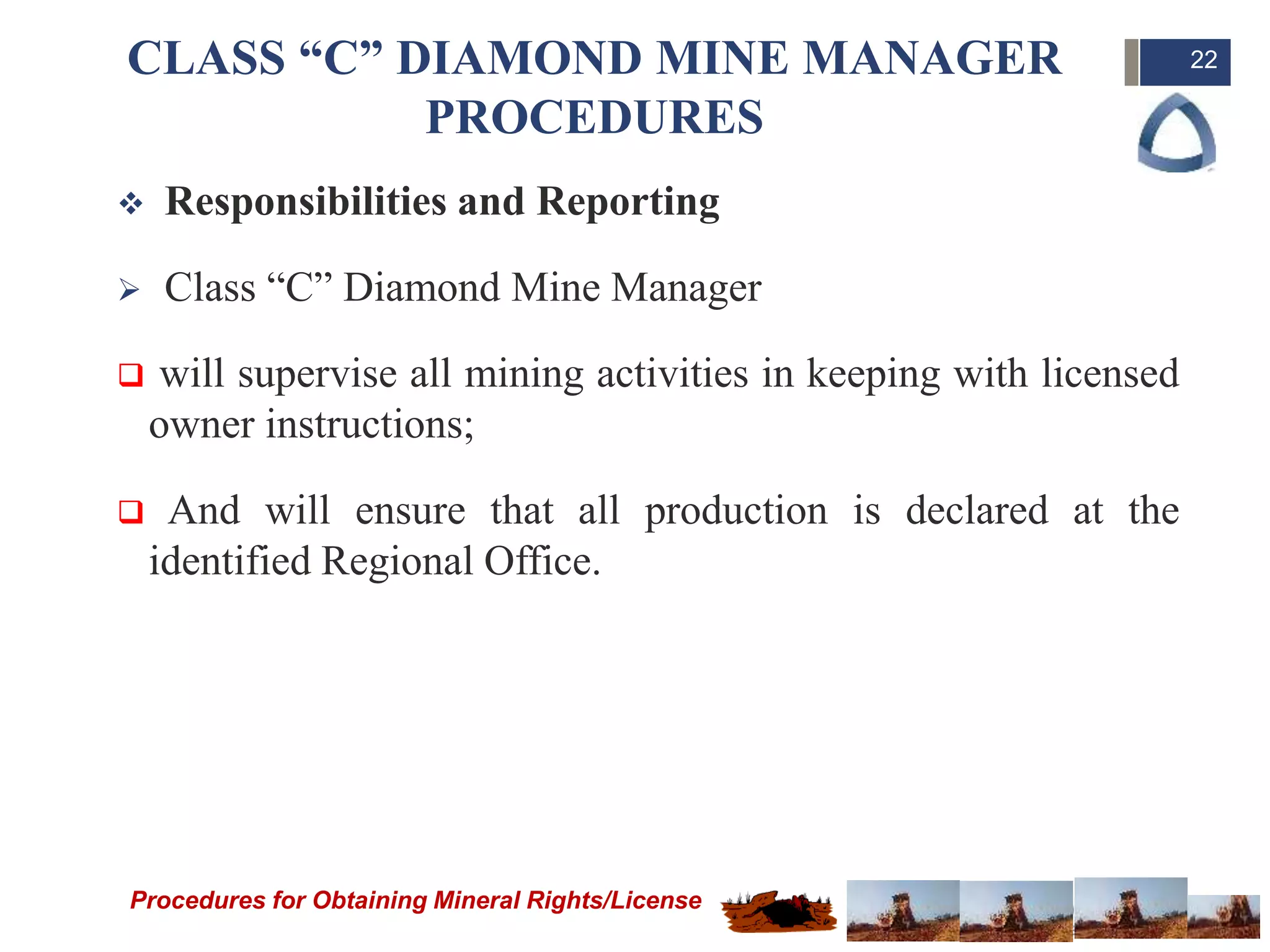 Procedures of Obtaining Mining Rights/License in Liberia | PPTX