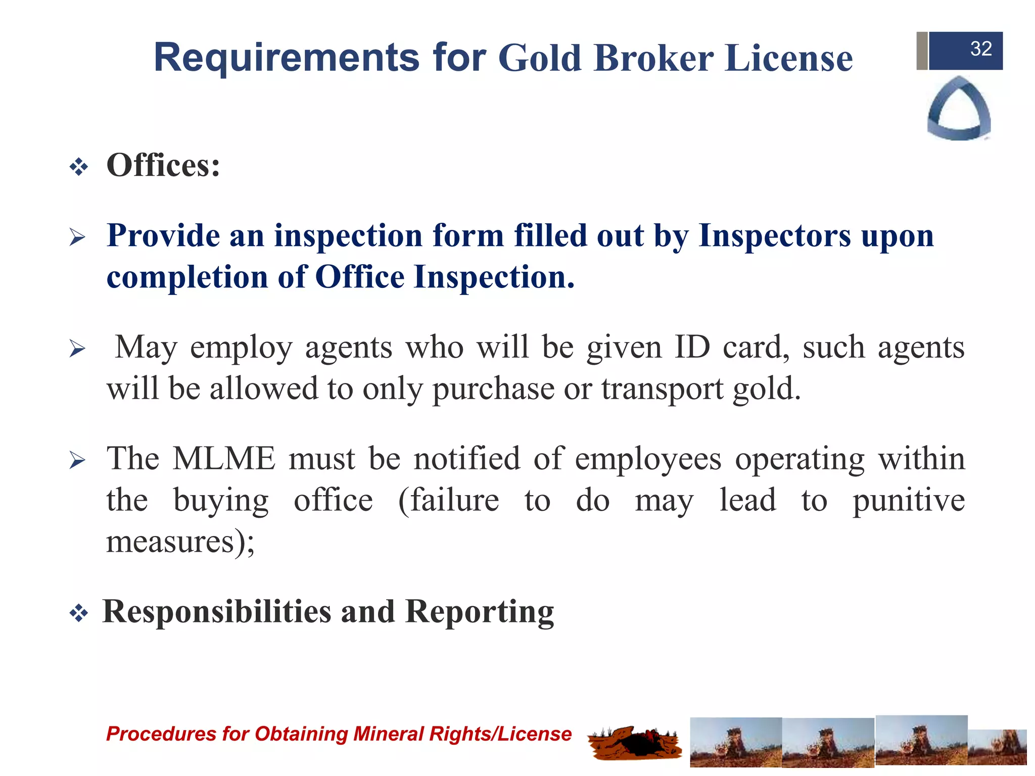 Procedures of Obtaining Mining Rights/License in Liberia | PPTX