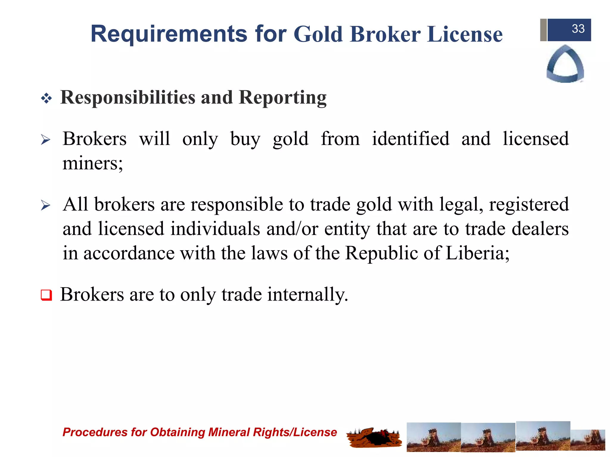 Procedures of Obtaining Mining Rights/License in Liberia | PPTX