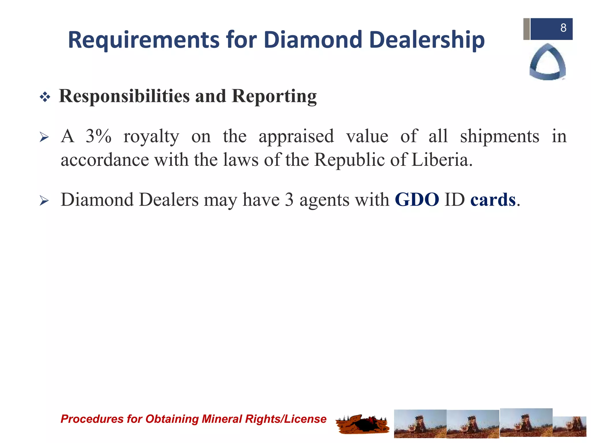 Procedures of Obtaining Mining Rights/License in Liberia | PPTX