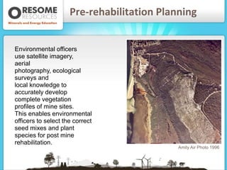Mining rehabilitation | PPTX