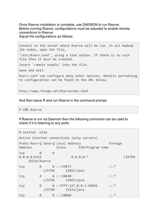 RHive tutorial - Installation | PDF