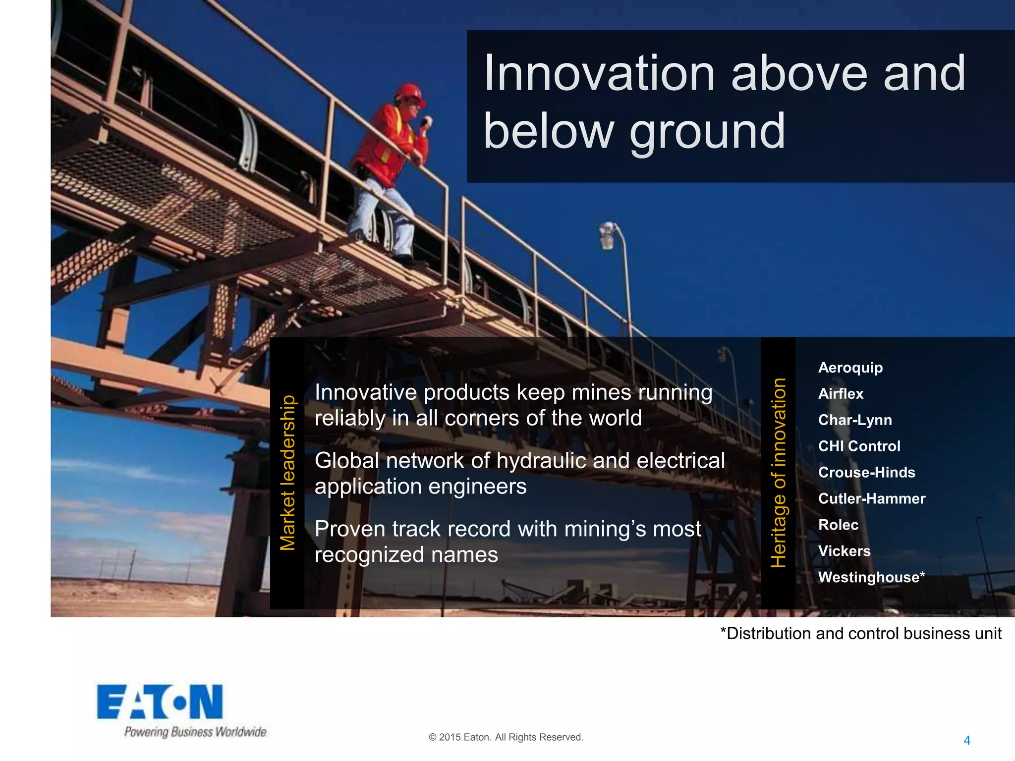 An overview of Eaton's Mining segment solutions | PPTX