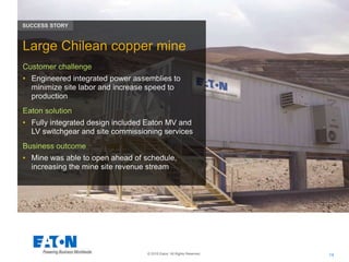 An overview of Eaton's Mining segment solutions | PPTX