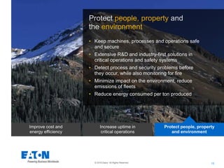 An overview of Eaton's Mining segment solutions | PPTX