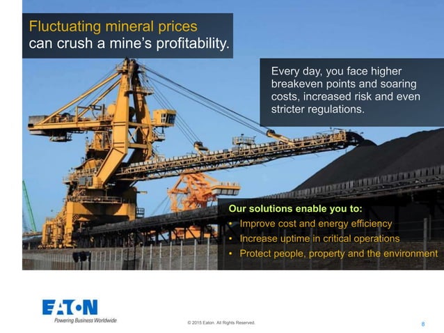 An overview of Eaton's Mining segment solutions | PPTX