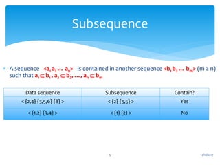 pattern mining | PDF