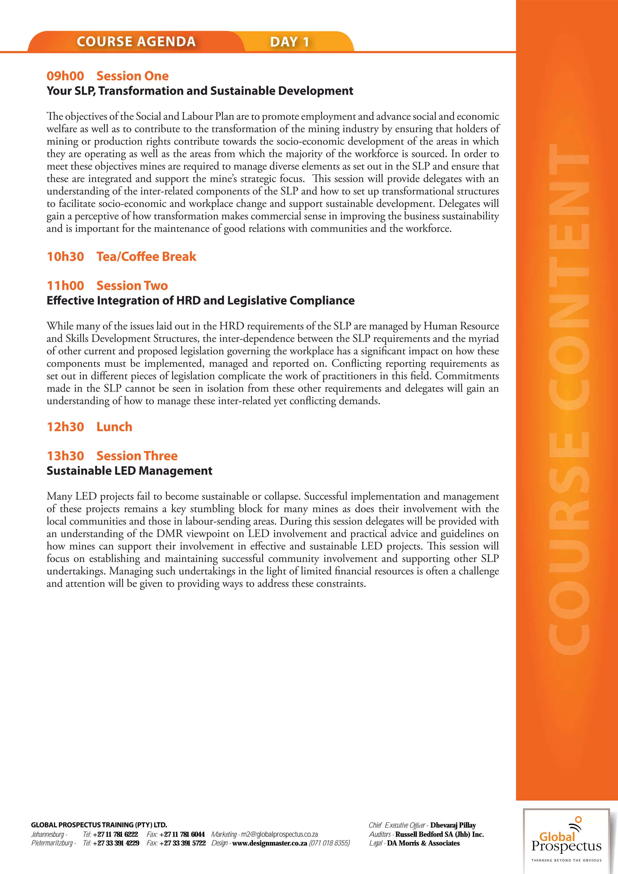 Mining Social Labour Plan 2012 | PDF