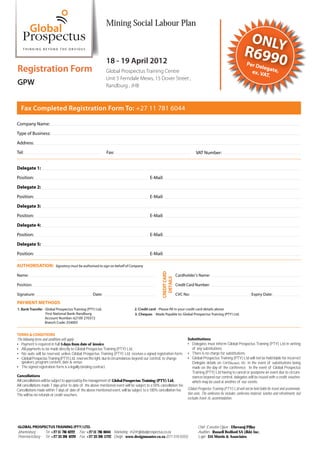 Mining Social Labour Plan 2012 | PDF