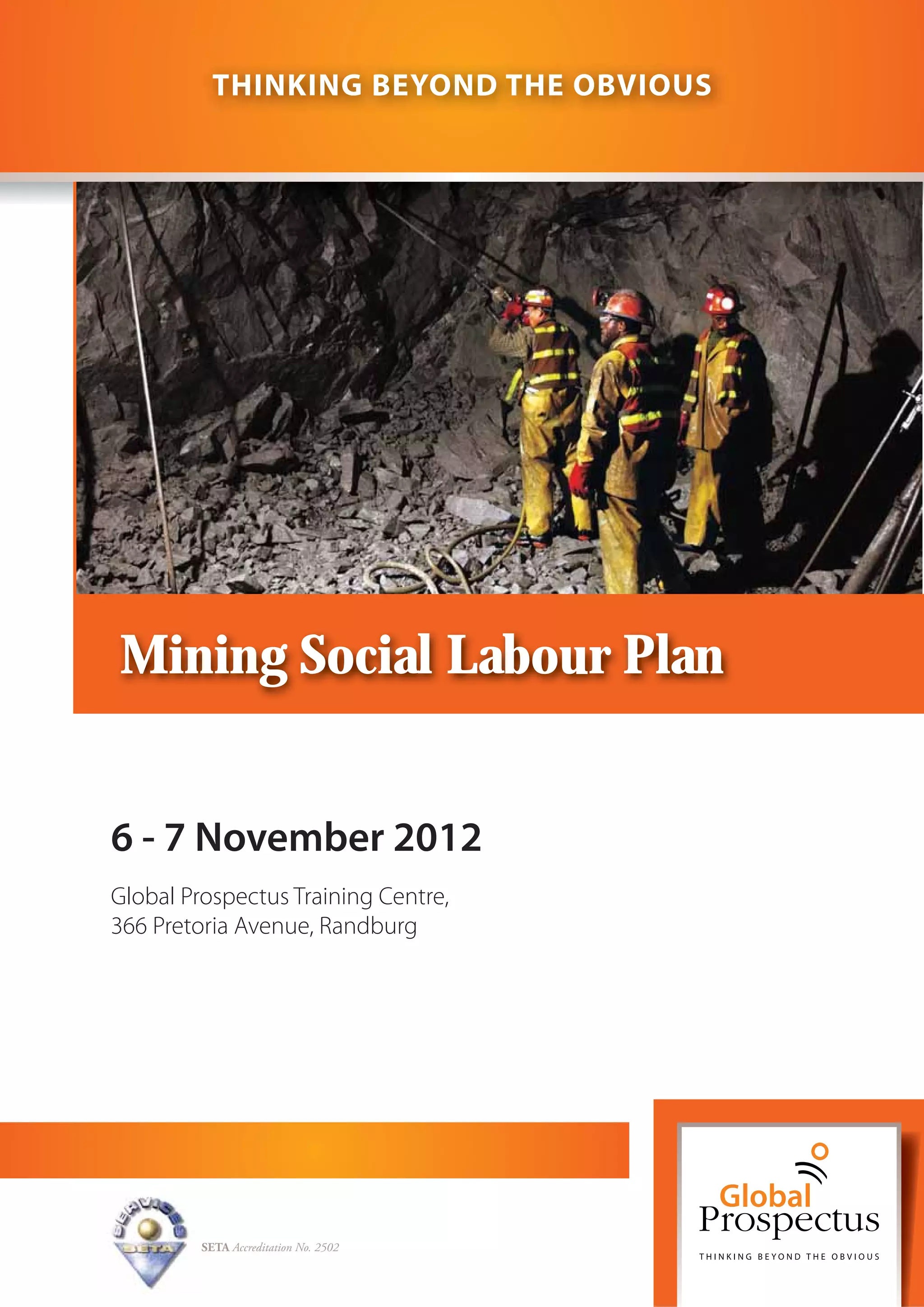 Mining sociallabourplan marketing | PDF
