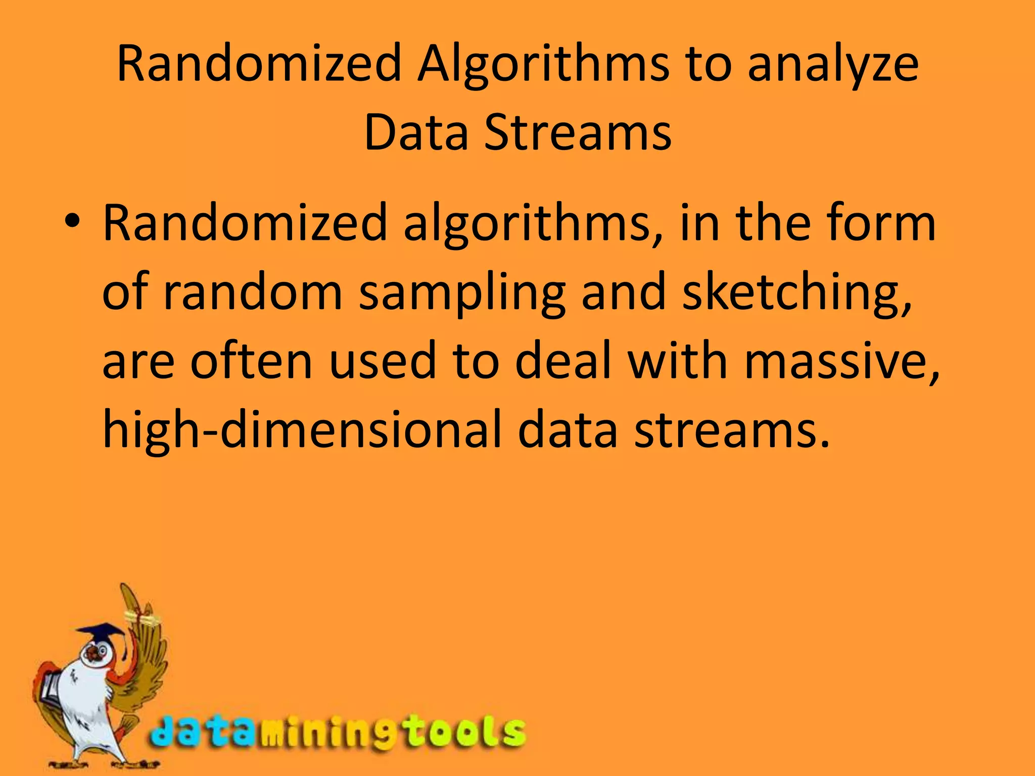 Data Mining: Mining stream time series and sequence data | PPTX