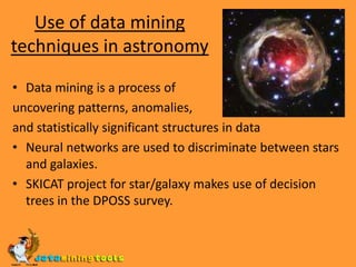Data Mining The Sky | PPTX