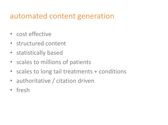 Mining Unstructured Healthcare Data | PPT