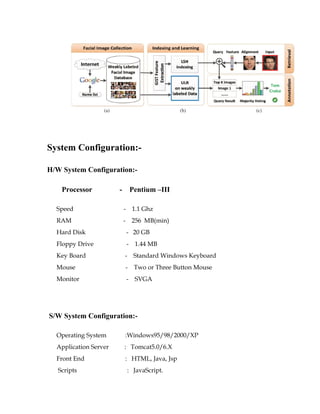 IEEE 2014 JAVA DATA MINING PROJECTS Mining weakly labeled web facial images for search based ...