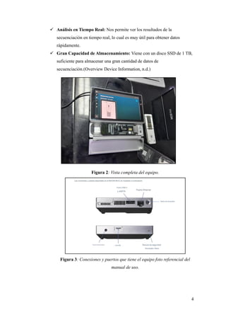 RECONOCIMIENTO DEL SECUENCIADOR DE NANOPOROS (NANOPORE SEQUENCING ...