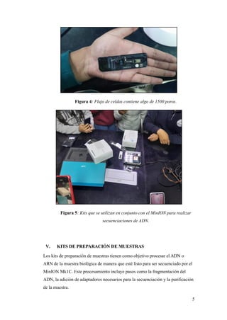 RECONOCIMIENTO DEL SECUENCIADOR DE NANOPOROS (NANOPORE SEQUENCING ...