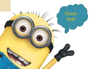 Minion my favourite cartoon character il'ina sofia | PPTX