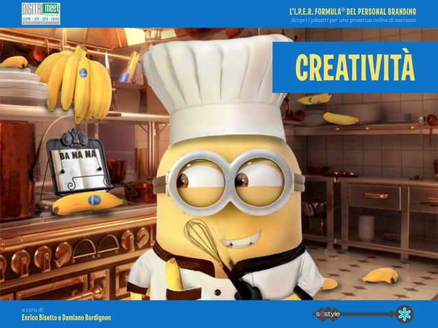 Coi Minions alla scoperta dell'I.P.E.R. Formula del Personal Branding | PPT
