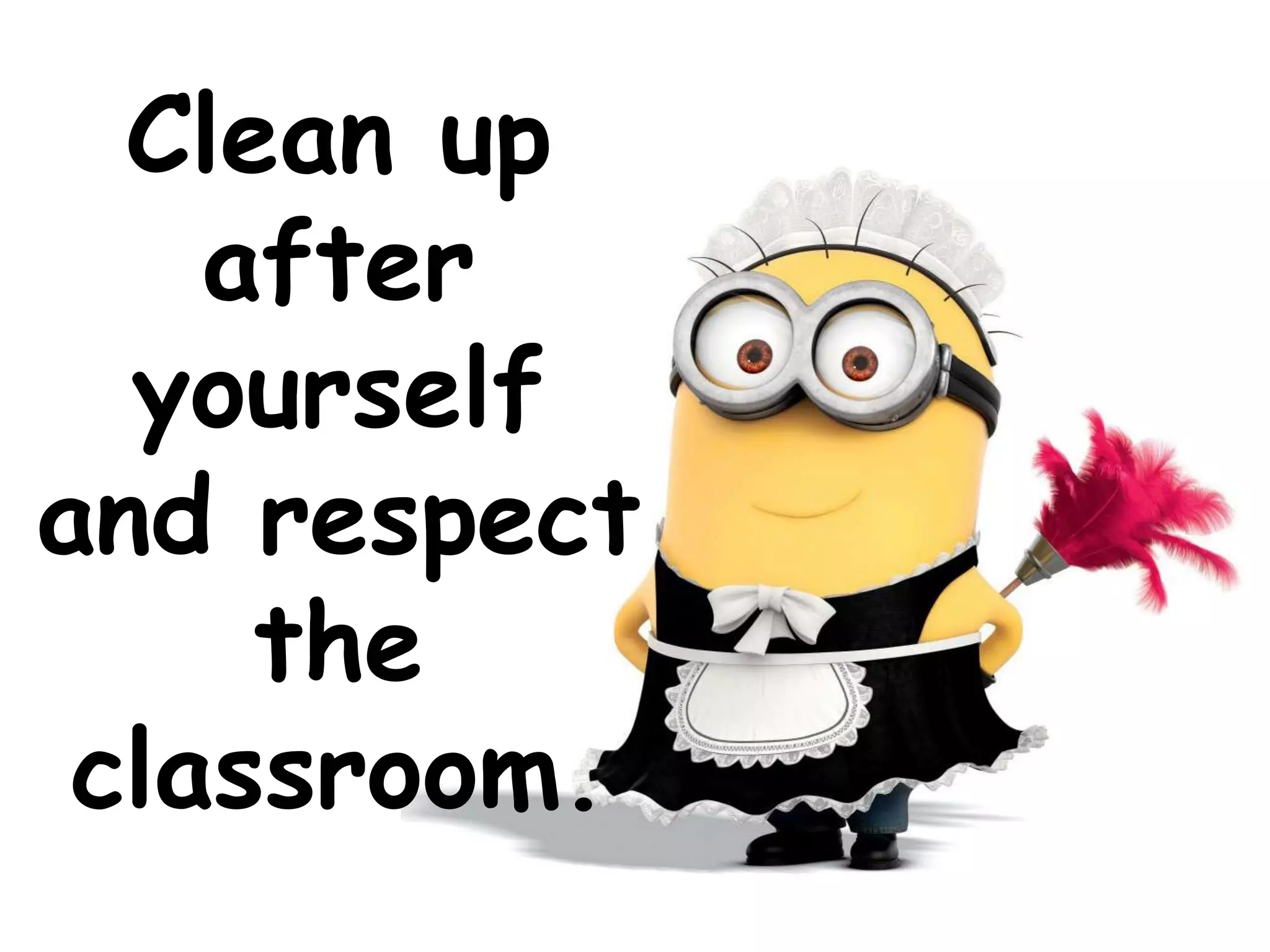 Minions classroomrulesposterseditable | PPT