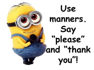 Minions classroomrulesposterseditable | PPT